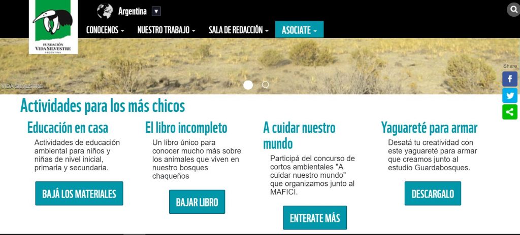 Un portal de educación ambiental para aprender durante la pandemia | Neomundo