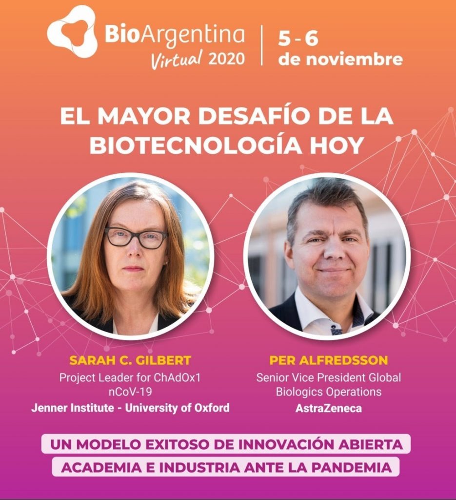 Una invitada “estrella” participará del evento BioArgentina Virtual ...